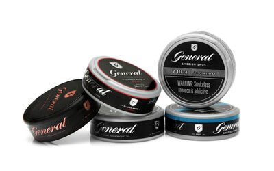 Buy General snus online - Variety of flavors for a good price