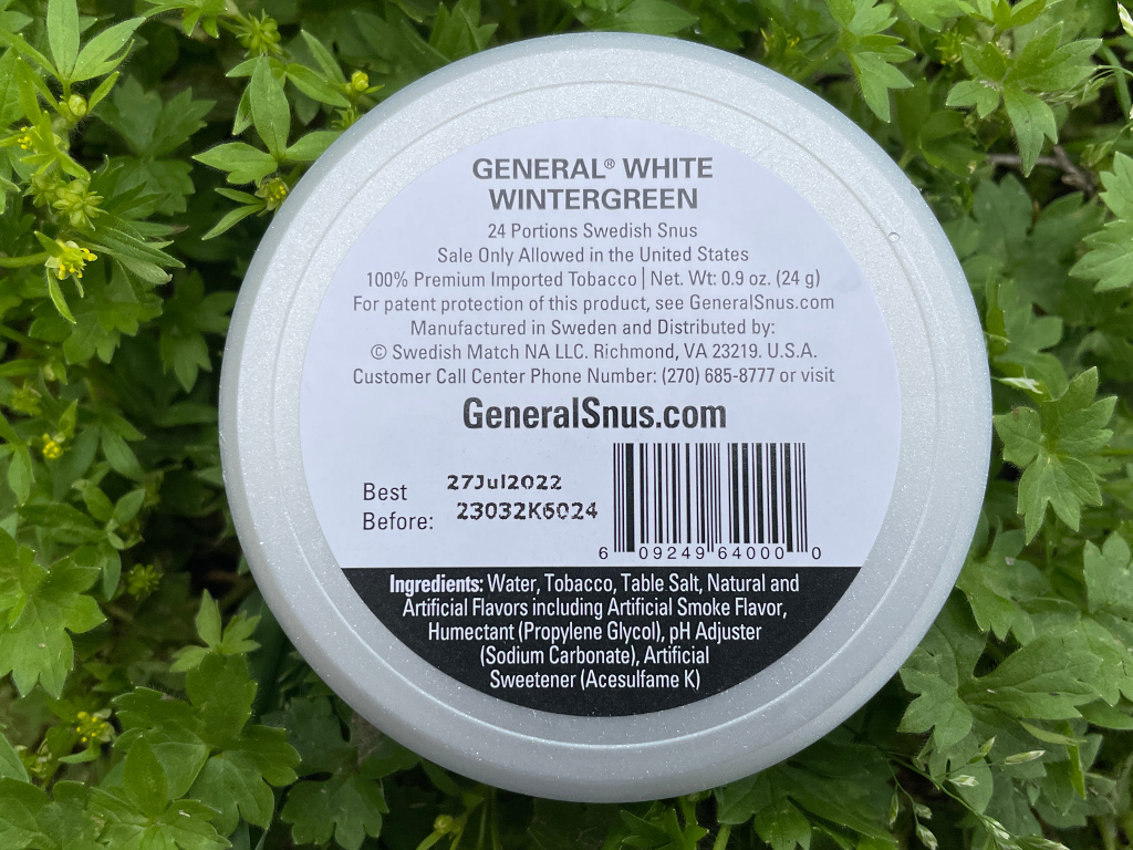 General Wintergreen White Portion - Expert Review